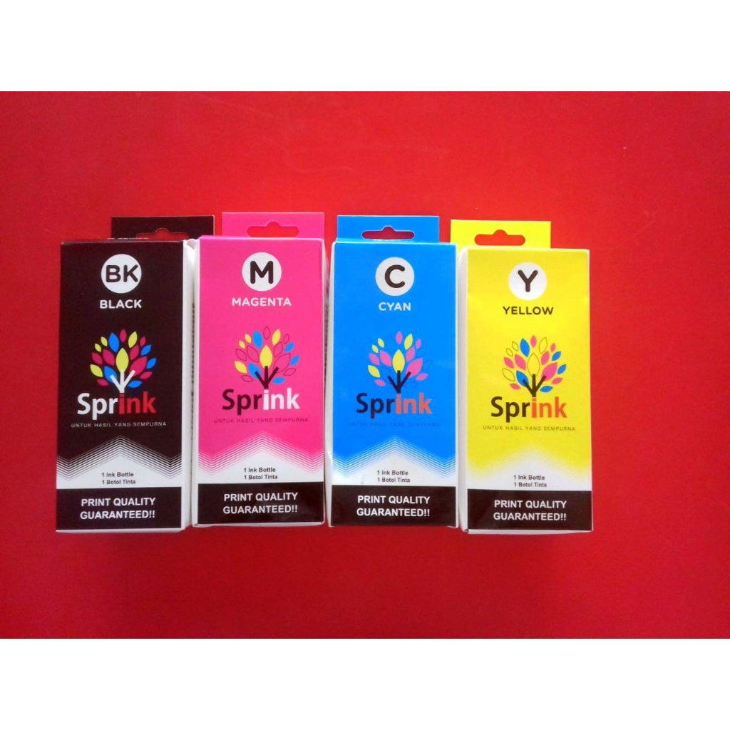 Jual Tinta Sprink Premium for Canon 150ML set (4 botol) | Shopee Indonesia