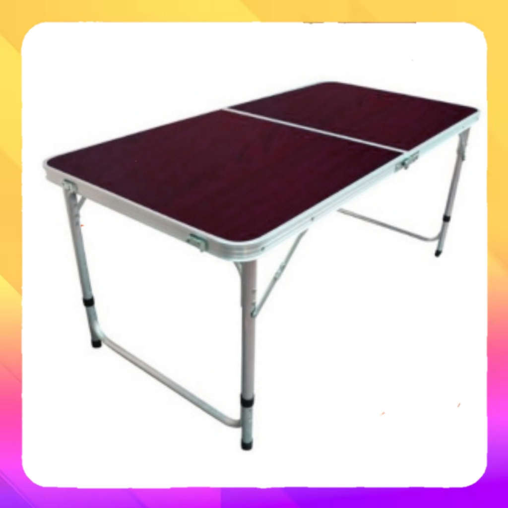 Jual Meja Lipat Koper Meja Serbaguna Meja Lipat Portable Meja Kaki Bulat Meja Koper Lipat ...