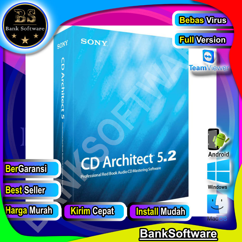 Jual Sony CD Architect 5.2 2024 Windows Full Version - Bank Software | Shopee Indonesia