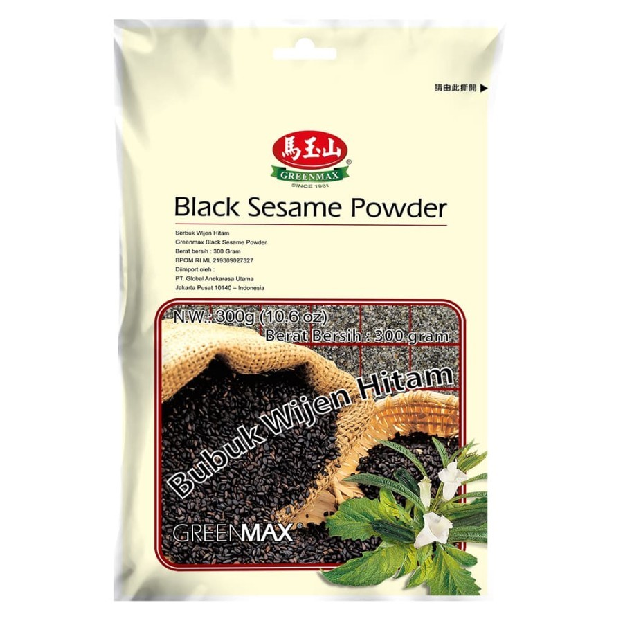 Jual GREENMAX BLACK SESAME POWDER | Shopee Indonesia