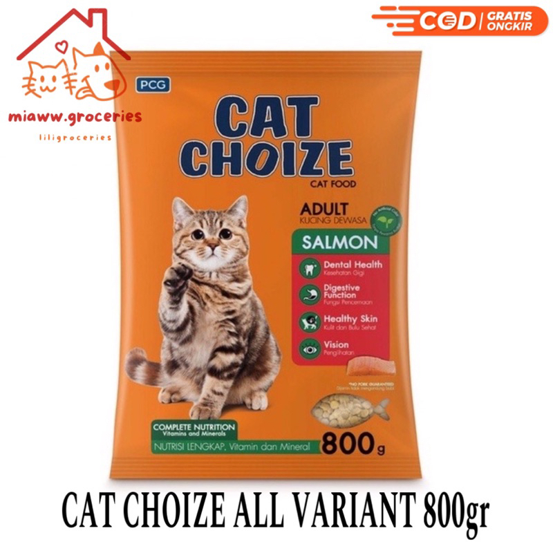 Jual CAT CHOIZE ADULT TUNA SALMON - Makanan Pakan Premium Kucing Kering ...