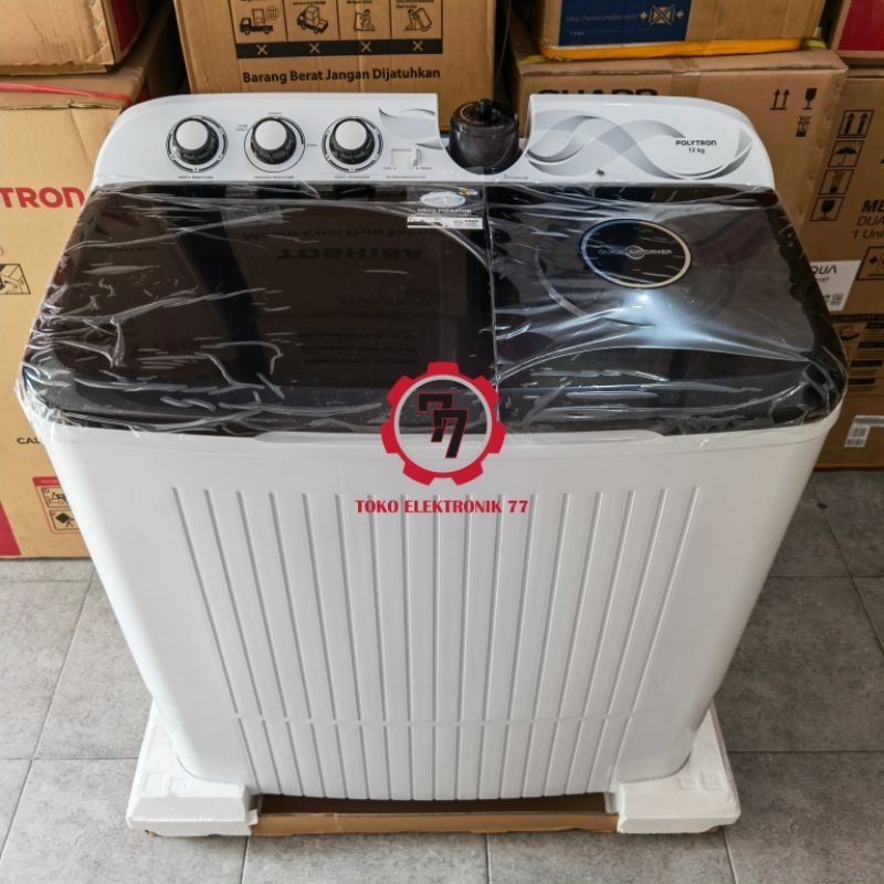 Jual POLYTRON PWM 1203X 12KG - Mesin cuci Polytron 2 tabung | Shopee ...