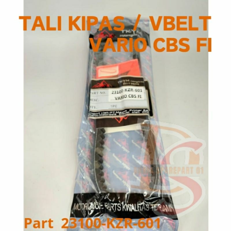 Jual Vanbelt Tali Kipas V Belt Fanbel Fanbelt Vario CBS FI, Vario 125 ...