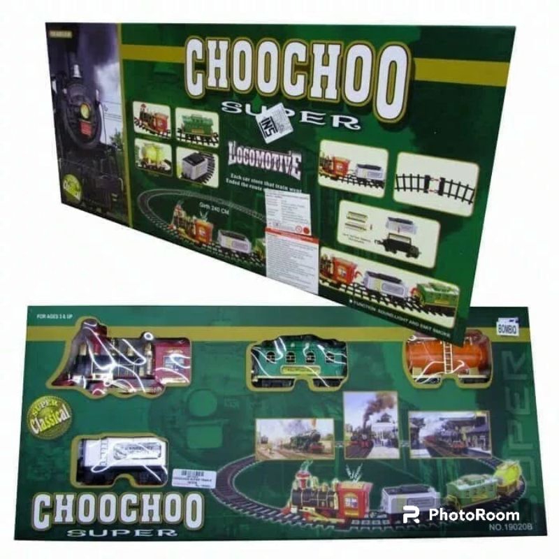 Jual Mainan Kereta Api CHOO CHOO Asap | Shopee Indonesia