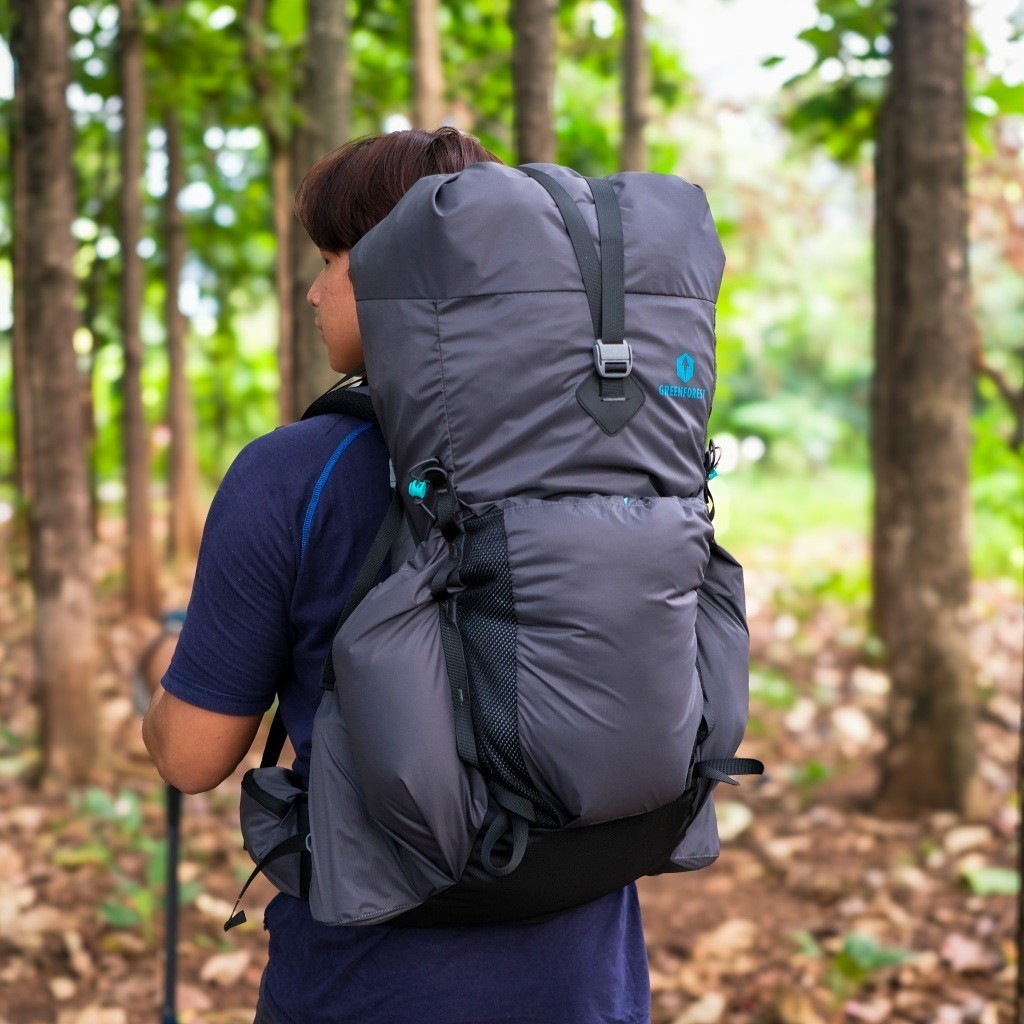Jual Tas Ransel Gunung 40L - Carrier Outdoor Greenforest Either Free ...