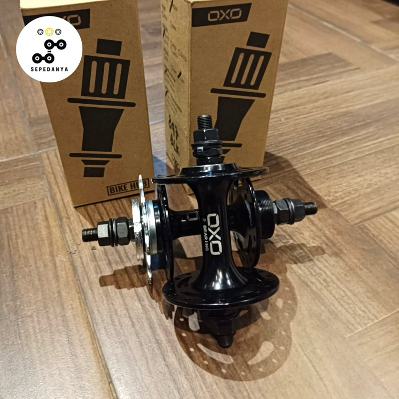 Jual OXO Hub 36H Sealed Bearing include Cog Set 17t Sepeda Fixie Fixed ...