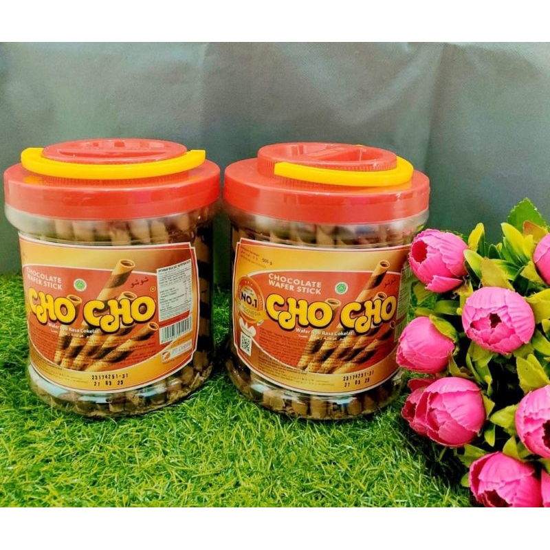 Jual CHO CHO WAFER STICK CHOCOLATE 500gr | Shopee Indonesia