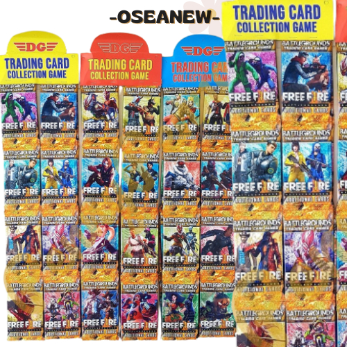Jual -DISKON- KARTU PERMAINAN FREEFIRE SACHET / KARTU FF TRADING CARD ...