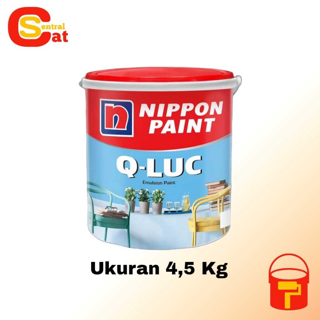 Jual ALL VARIAN CAT TEMBOK QLUC 4.5 KG NIPPON PAINT | Shopee Indonesia