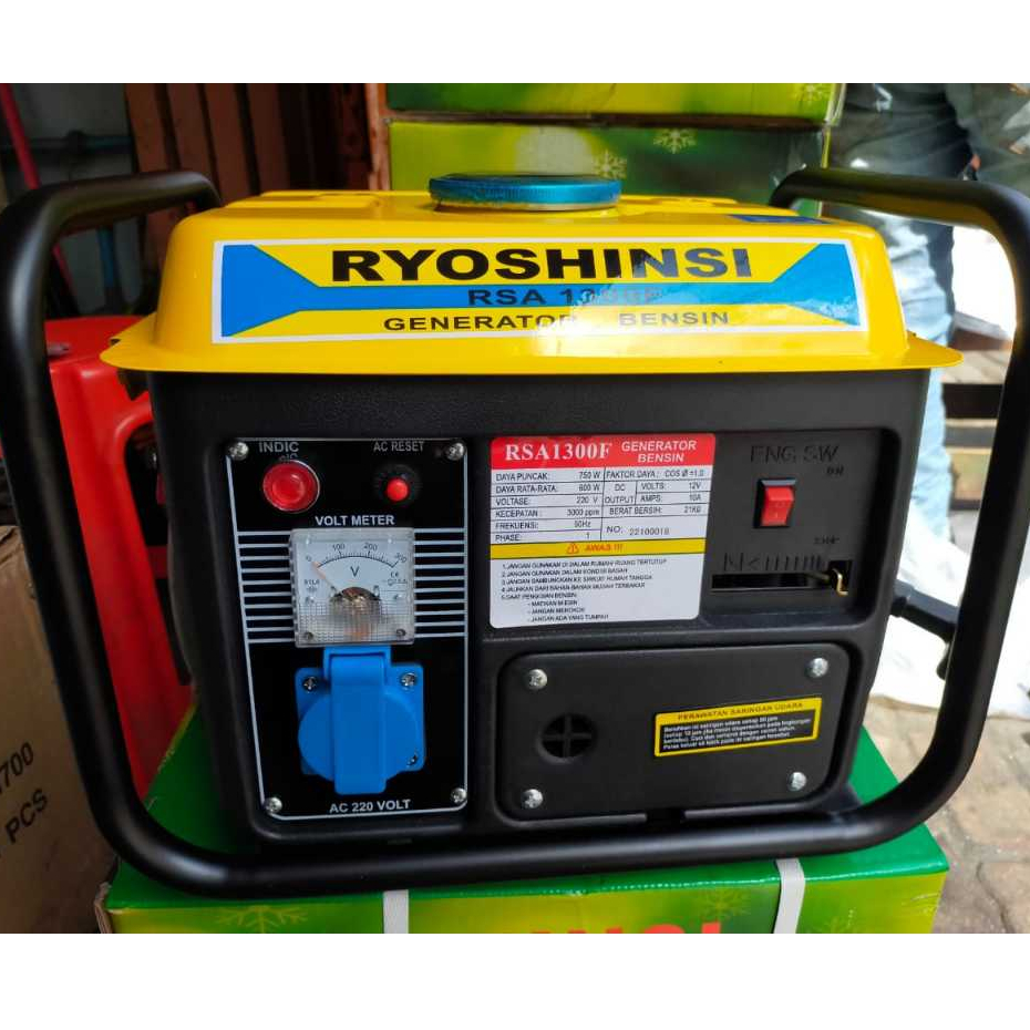 Jual Genset Portable 2 Tak 750 Watt RYOSHINSI - Generator Listrik ...