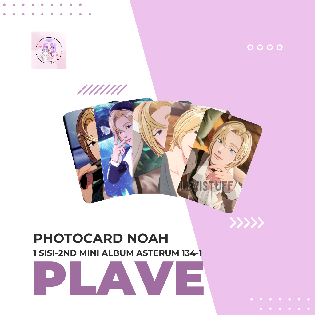 Jual Photocard Plave Member Noah 2nd Mini Album Asterum 134-1 ...