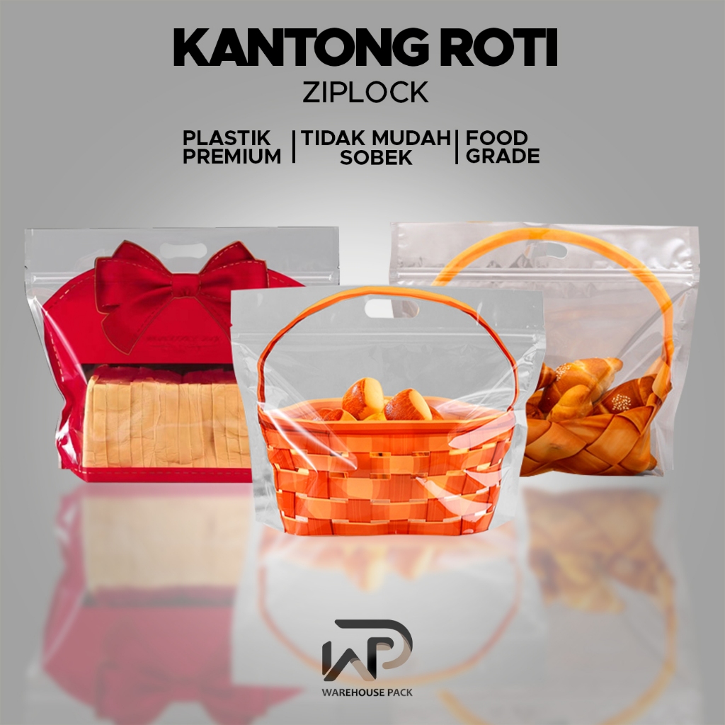 Jual Plastik Roti Ziplock | Plastik Roti ZipLock Seal Klip Motif ...
