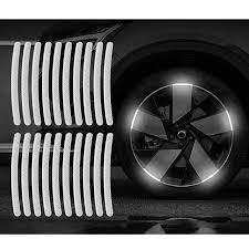 Jual Stiker Reflektor Velg Mobil/Motor Reflector Pemantul Isi 10 Pcs ...