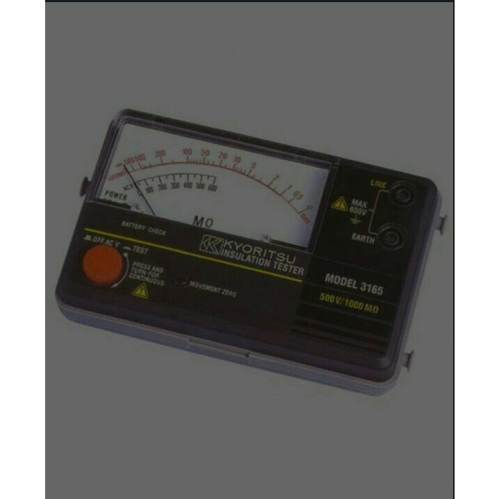 Jual analog insulation tester megger manual 500V | Shopee Indonesia
