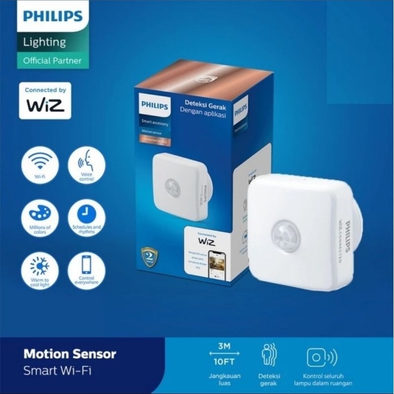 Jual Philips PIR SENSOR / Sensor Gerak with Wifi / Baterai | Shopee ...