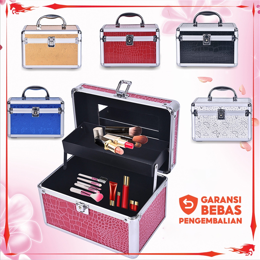 Jual TOP373 KOTAK MAKEUP / KOTAK MAKEUP MINI /BOX MAKEUP /BEAUTY CASE ...