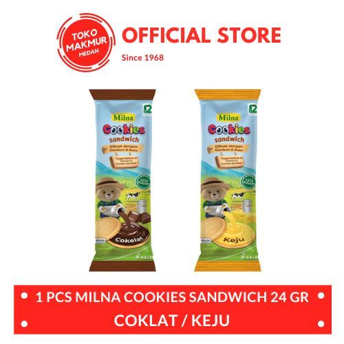 Jual 1 SACHET MILNA COOKIES SANDWICH 24 GR | Shopee Indonesia