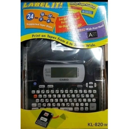 Jual Label Printer CASIO KL 120/EZ LABEL PRINTER CASIO KL 120/READY STOK/ORIGINAL CASIO | Shopee ...