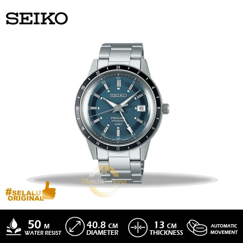 Jual Jam Tangan Seiko Man Presage GMT Automatic SSK009J1 SSK009 ...
