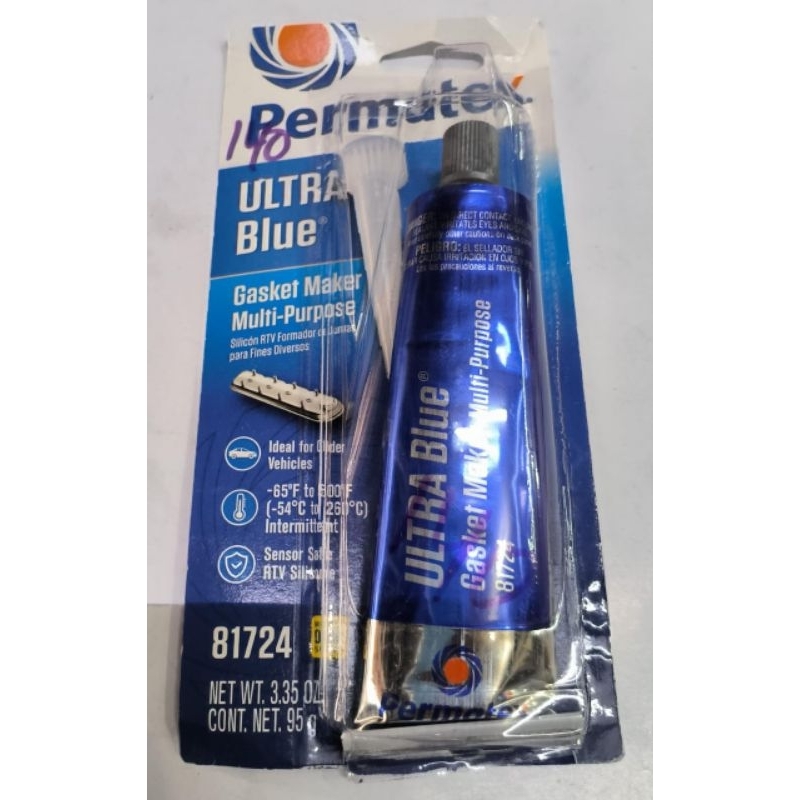 Jual Lem Paking High Quality RTV Silicone Based PERMATEX ULTRA BLUE ...