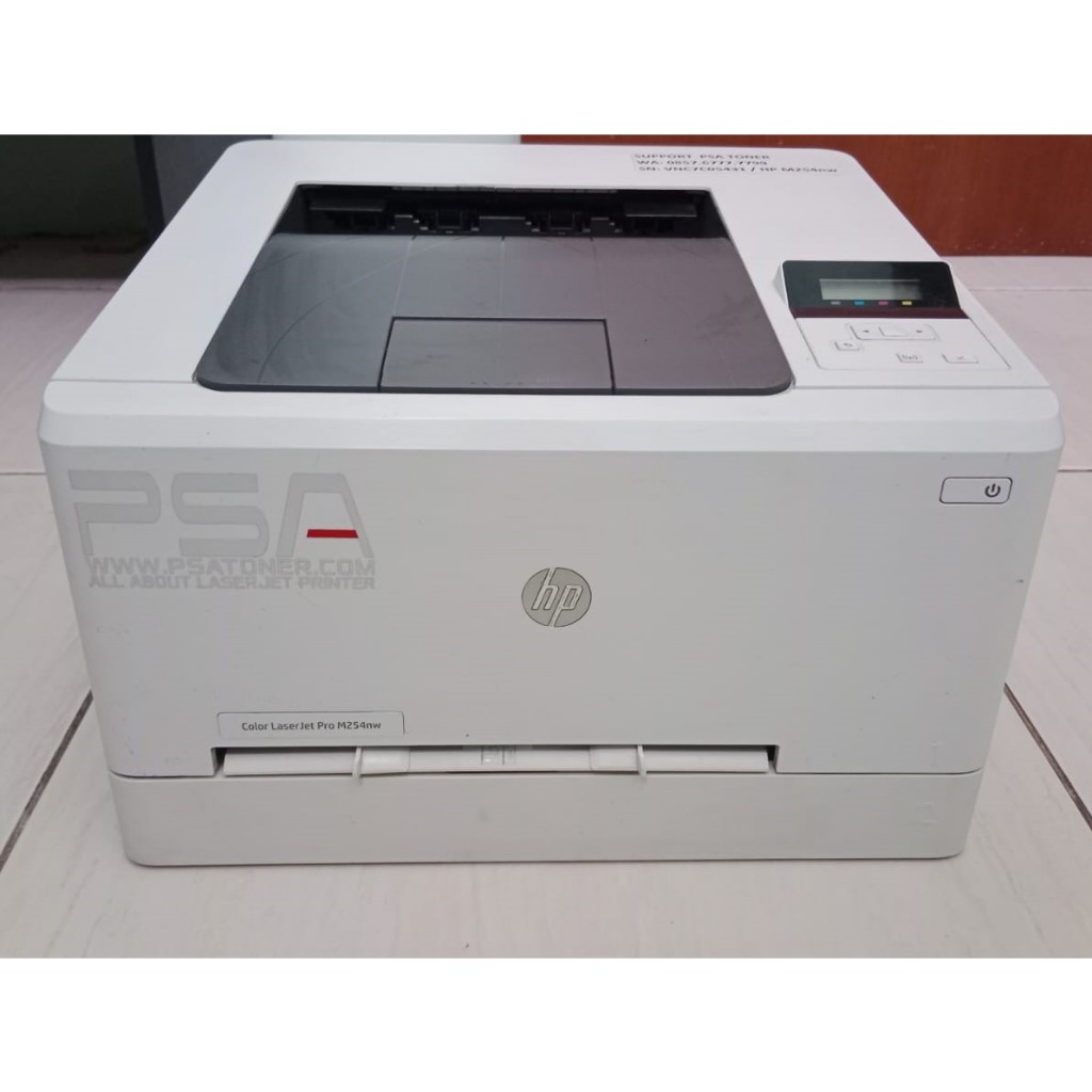 Jual Printer Laser Warna H P M254nw M254 Color Laserjet WIFI Bekas ...