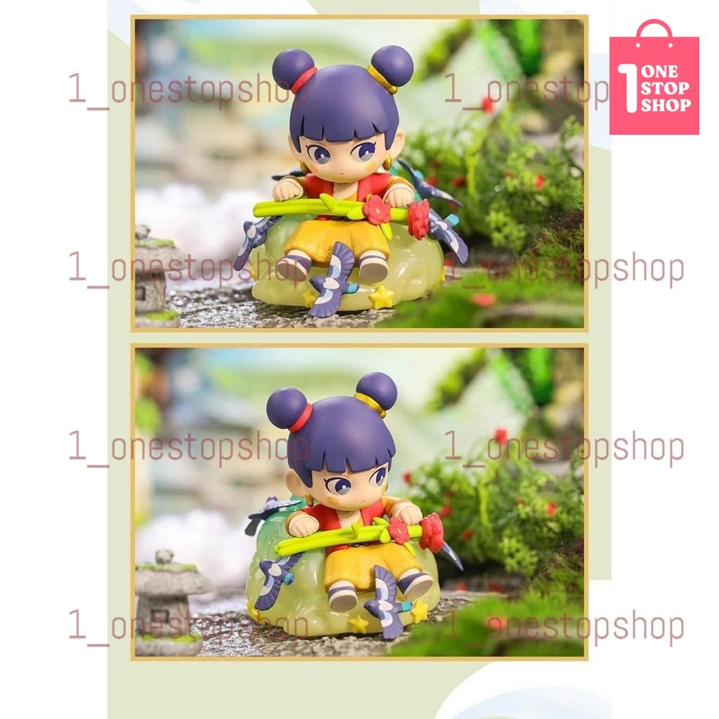 Jual Pop Mart Nezha Seasonal Flowers Blind Box Figure Collection ...