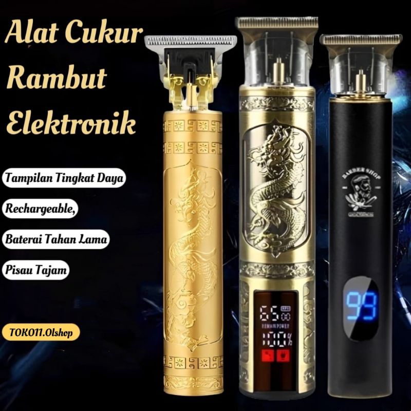 Jual Alat Cukur T9 Dragon Ukir Rambut Clipper Trimmer Carving Hair Tato | Shopee Indonesia