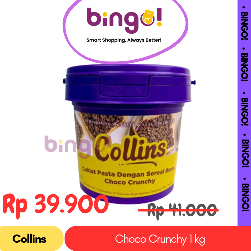 Jual COLLINS CHOCO CRUNCHY 1KG | Shopee Indonesia