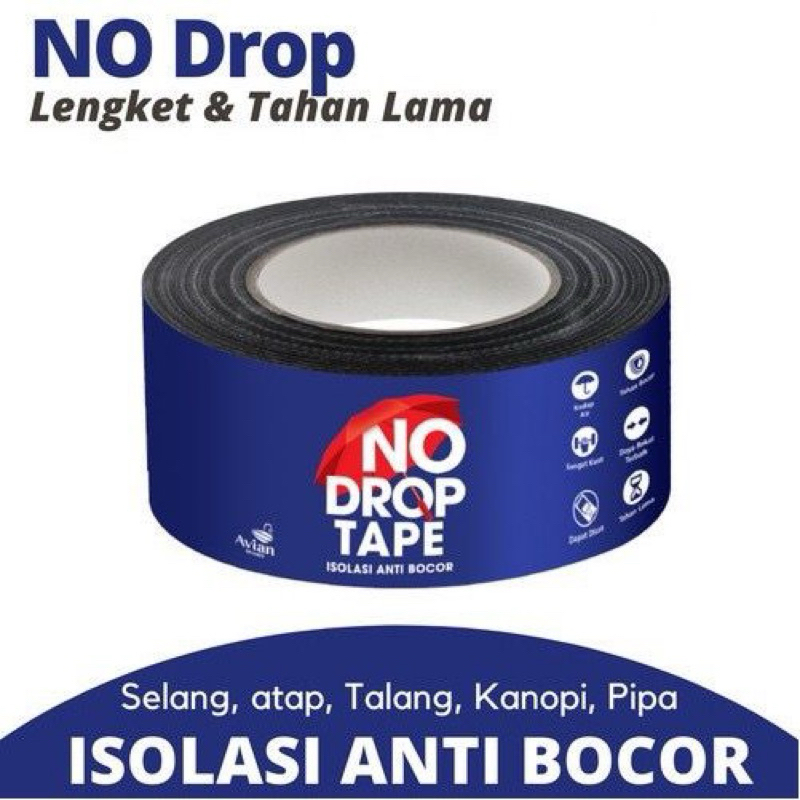 Jual LEM PEREKAT LAKBAN ISOLASI ANTI BOCOR NO DROP NODROP TAPE WATERPROOFING BITUMEN TALANG ATAP ...