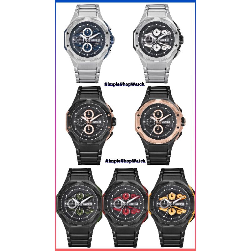 Jual Original 100%!! Jam Tangan Pria Balmer 8818 8818MC B.8818 Sapphire ...