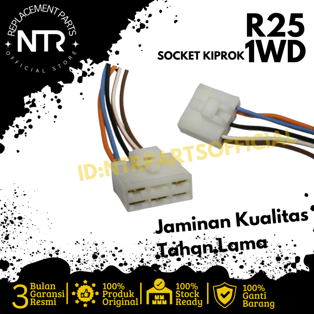 Jual Socket Soket Kiprok Regulator R25 MT25 1WD | Shopee Indonesia