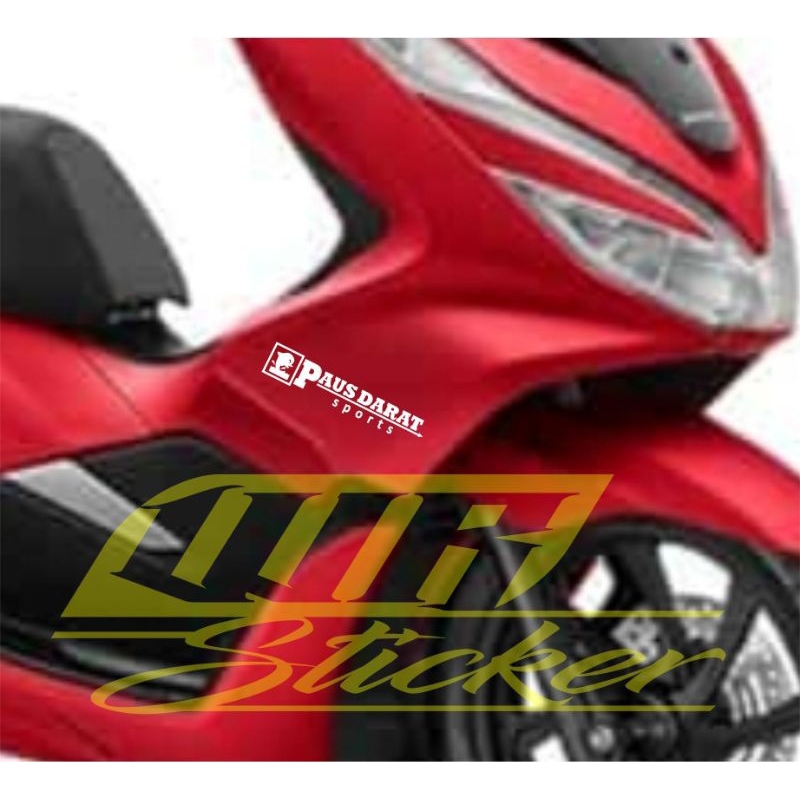 Jual stiker cutting paus darat pcx 150/160 | Shopee Indonesia
