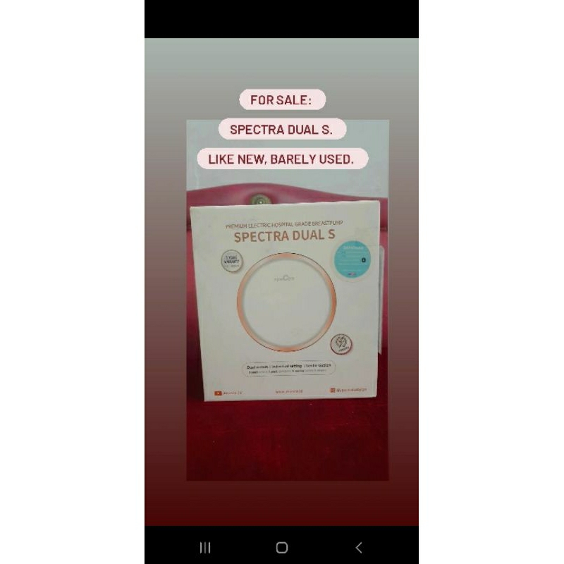 Jual Spectra dual S (like new) | Shopee Indonesia