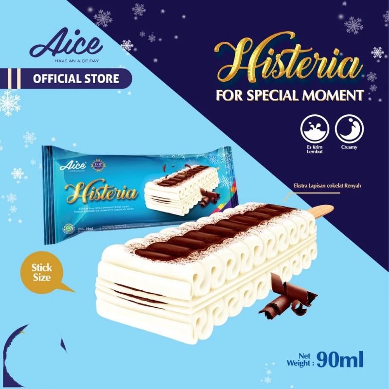 Jual Aice Histeria 1 box isi 24 pcs | Shopee Indonesia