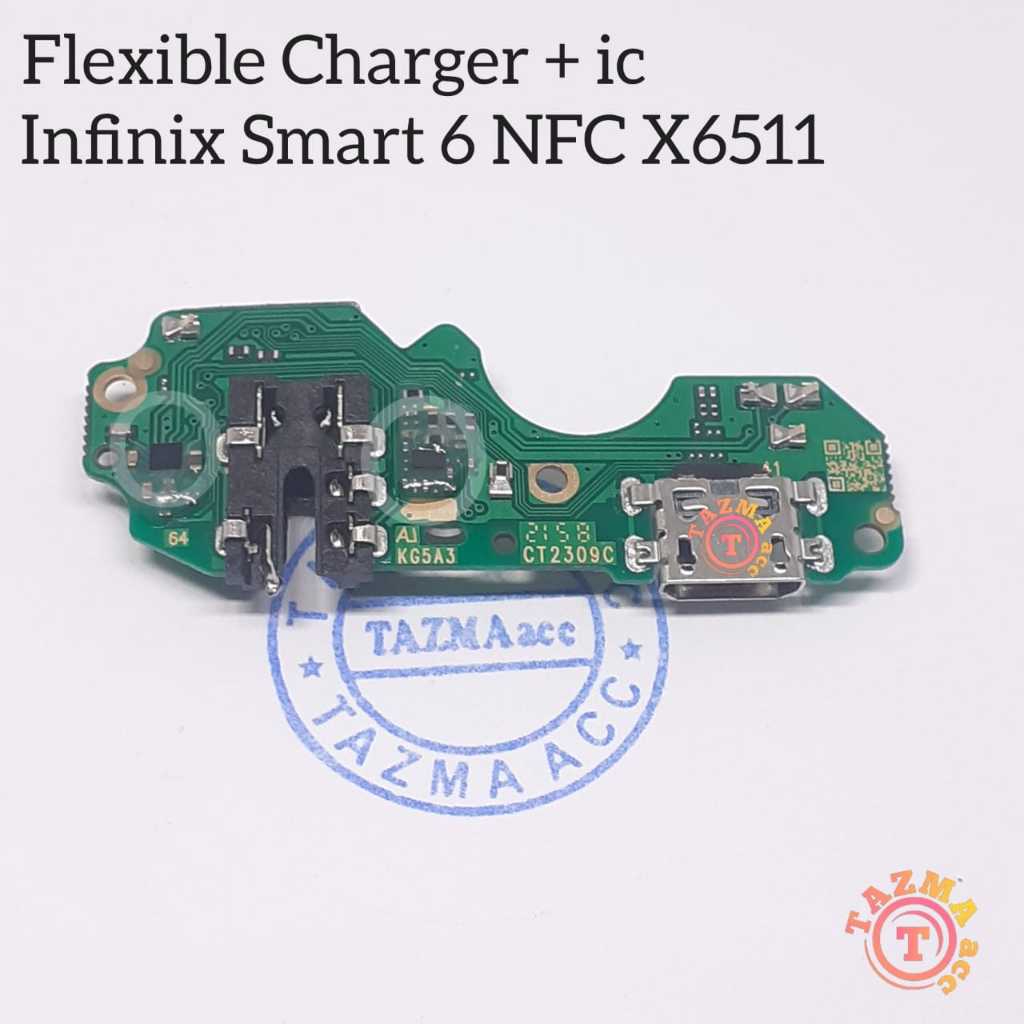 Jual Infinix Smart 6 NFC X6511 Ori Flexible Charger + ic Flexibel ...