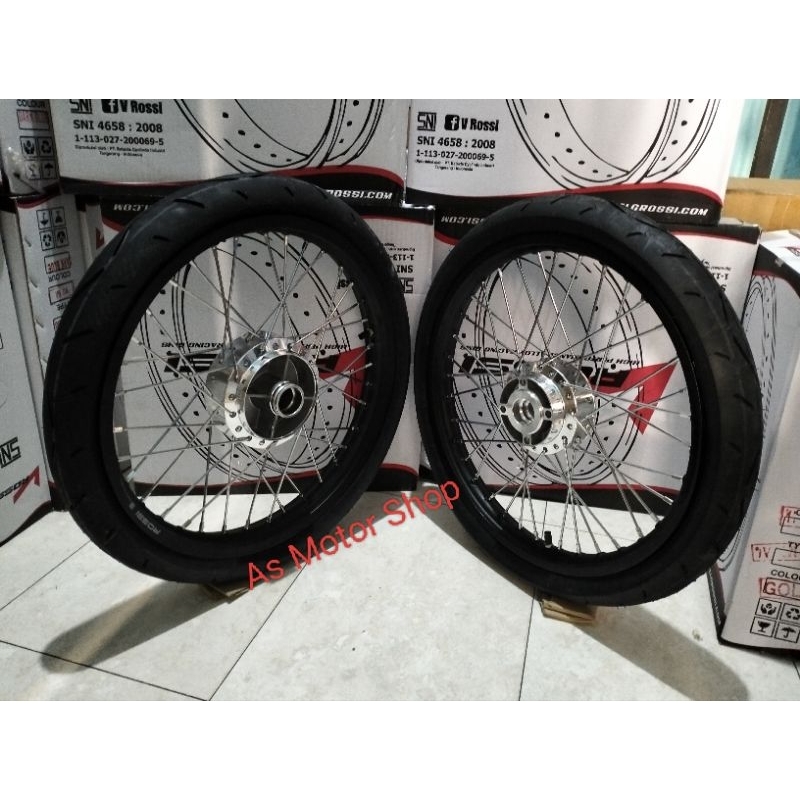 Jual VELG SET ROSSI 160 160 RING 17 TROMOL SET PLUS BAN PRIMAX KARISMA ...
