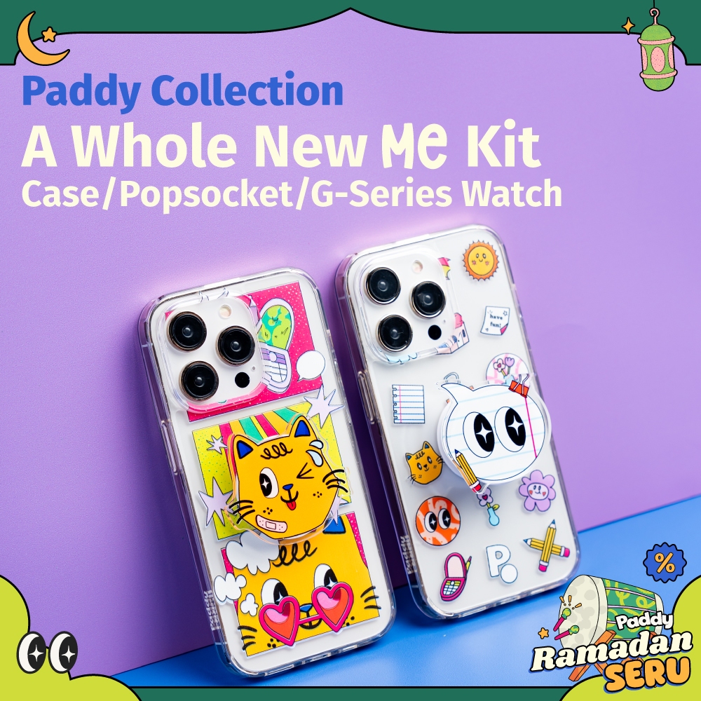Jual Paddy A Whole New Me Kit - Casing Jam Tangan Rubber Digital Design ...