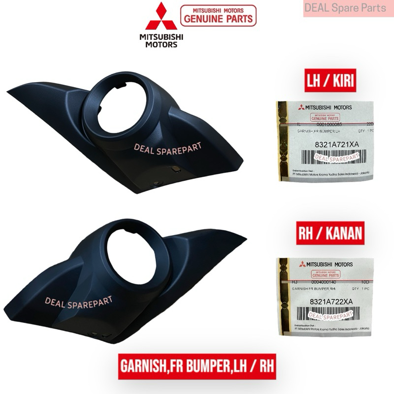 Jual Cover Lampu Fog Lamp Hitam Depan Mitsubishi Xpander 8321A721XA ...