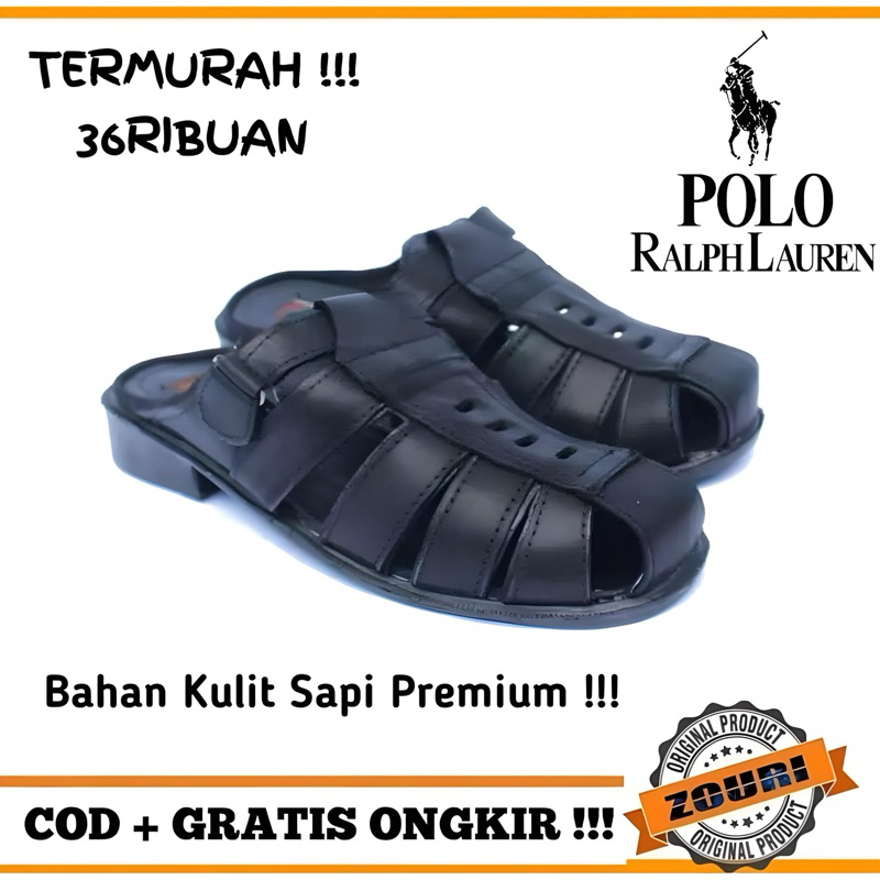 Jual PROMO !!!!!! Sepatu Sandal Selop Jaring Pria Kulit Asli Original ...