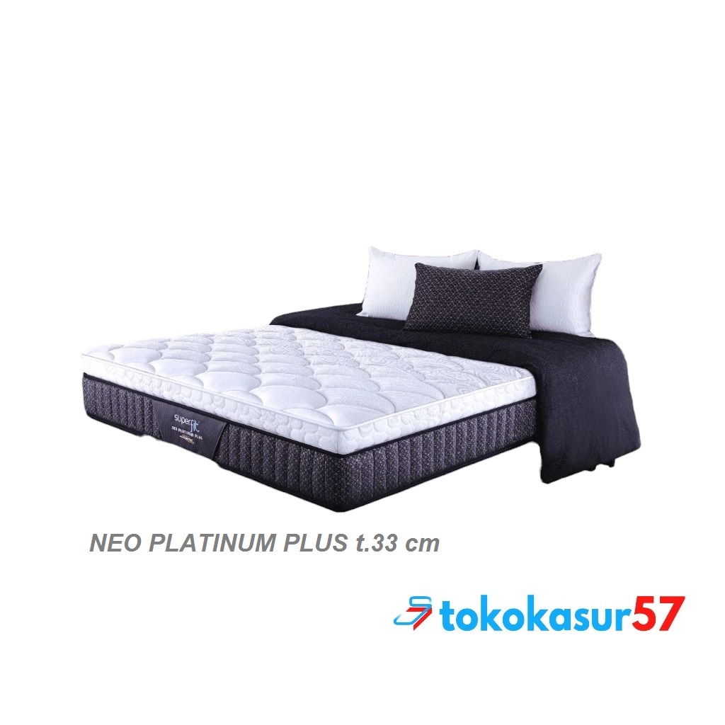 Jual Kasur Superfit Type Neo Platinum Plus Black Tebal 33 cm by ...