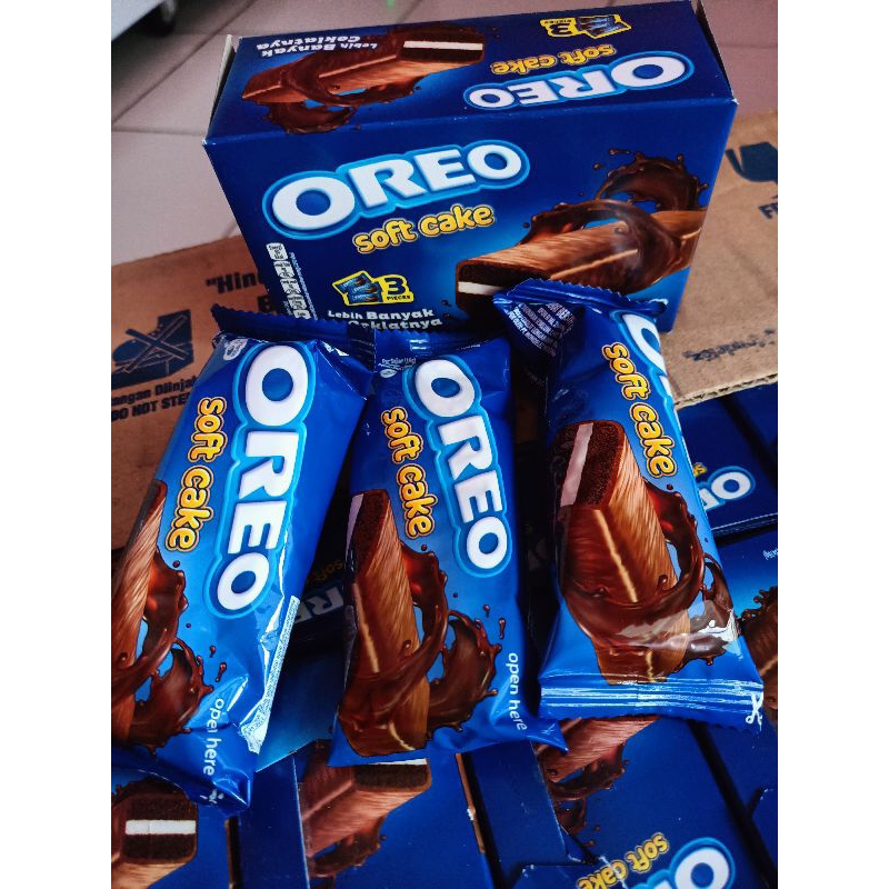 Jual oreo soft cake 3 bungkus per pack minimal order 5 yah. | Shopee ...