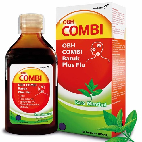 Jual OBH Combi Batuk Plus Flu Menthol untuk Meredakan Batuk & Flu (100 ml) (60 ml) | Shopee ...
