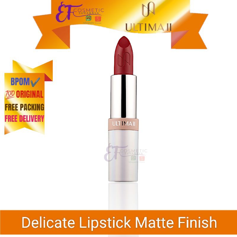 Jual ULTIMA II Delicate Lipstick Matte Finish - Lipstik ORIGINAL ...