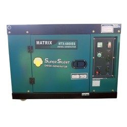 Jual Genset Diesel / Generator Matrix MTX 6800 ES - 5000 watt | Shopee ...