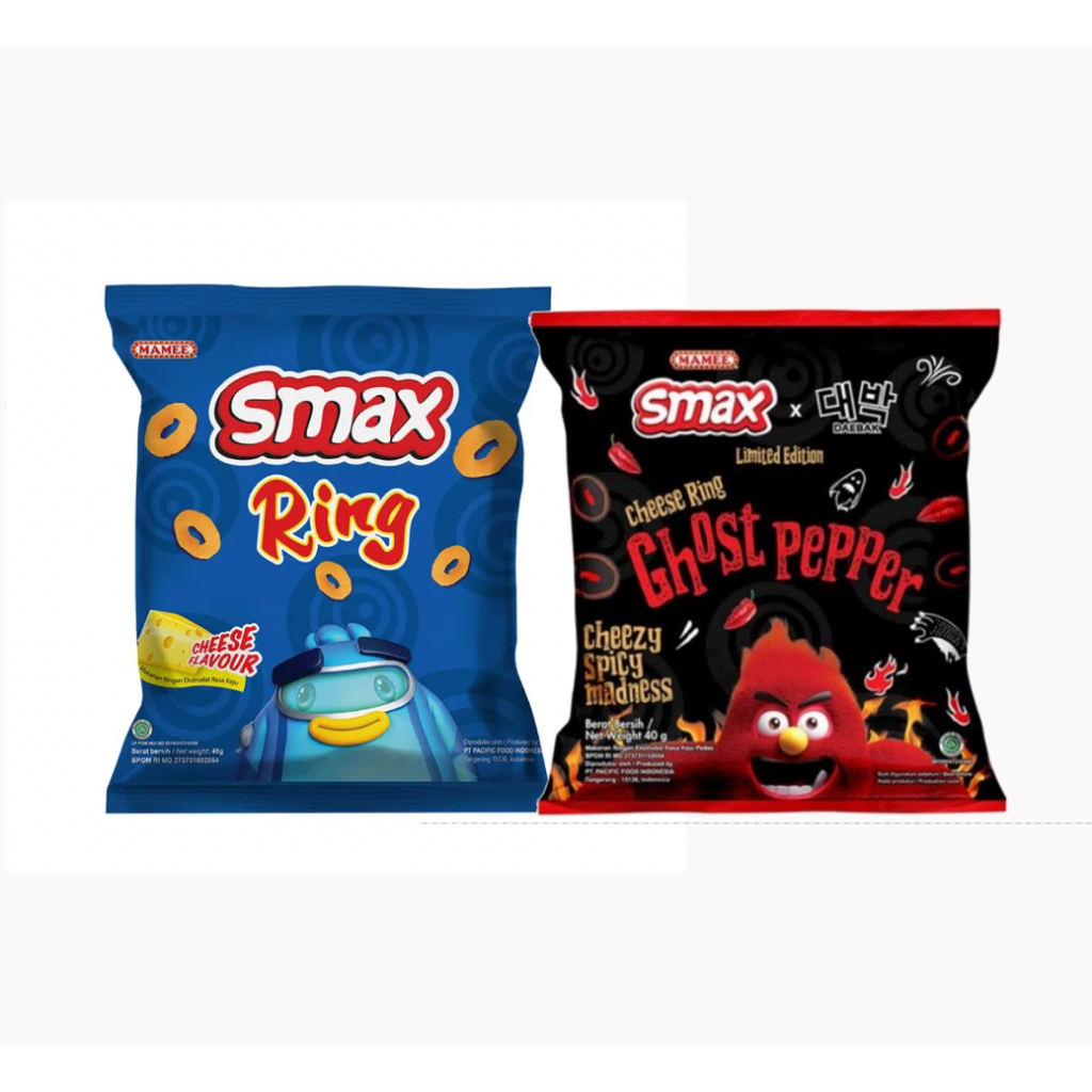 Jual Snack Cemilan SMAX Cheese Flavour 50gr / Ghost Pepper 40gr ...