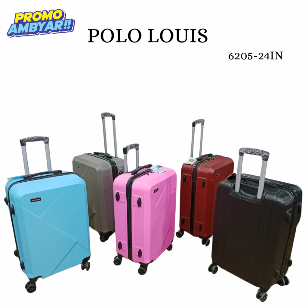 Jual POLO LOUIS Koper 6205-24INCHI Kabin Pesawat Kunci TSA LOCK ...