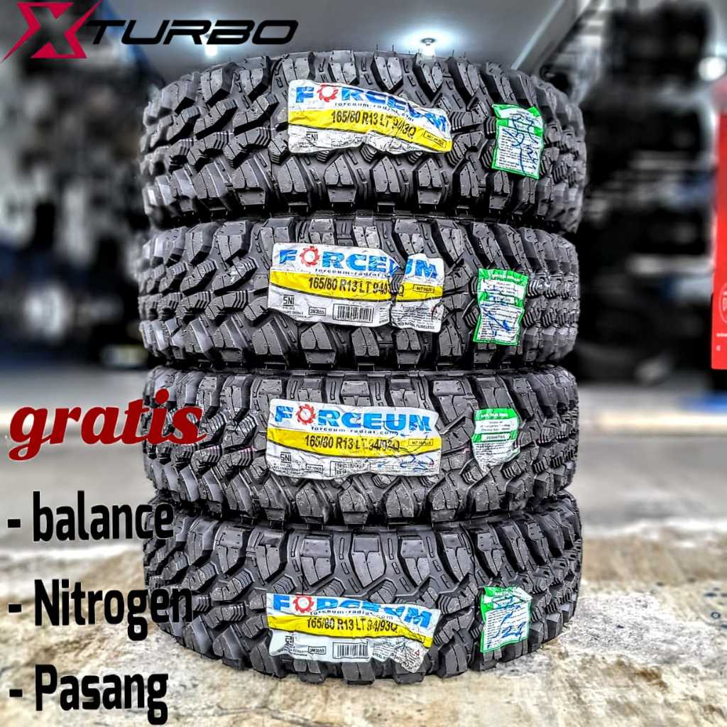 Jual Ban Mobil Offroad Ukuran 165 80 Ring 13 Merk Forceum MT Cocok ...