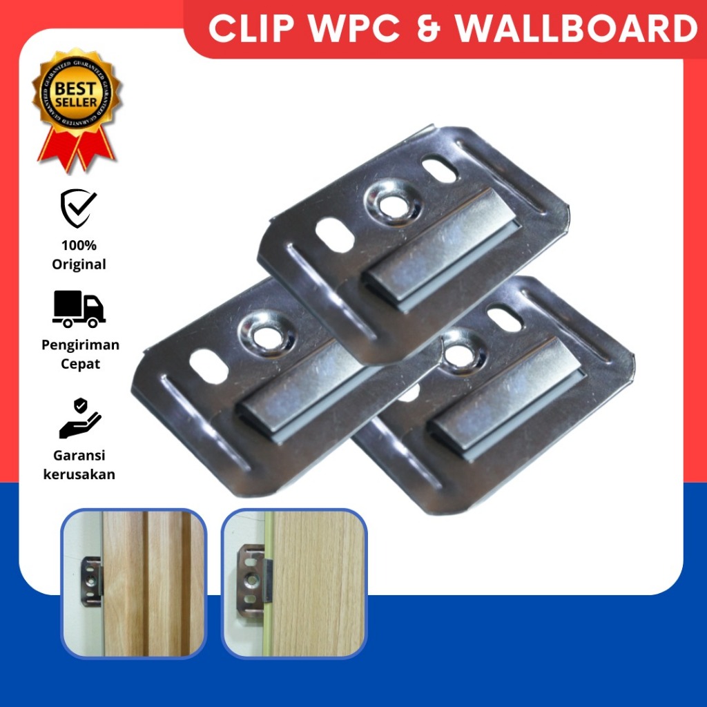 Jual Clip Wallboard & Wallpanel Wpc / klip bleket cantolan wpc panel ...