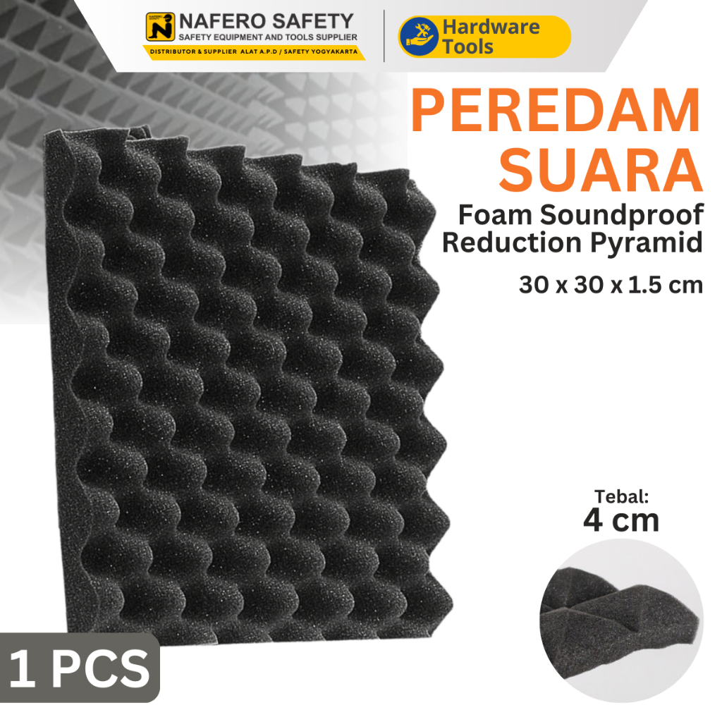 Jual Busa Peredam Suara Busa Telur Acoustic Foam Soundproof JROD Egg ...
