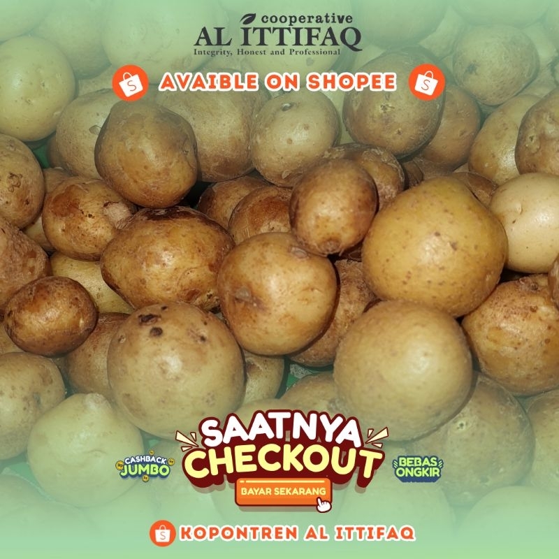 Jual Kentang Rendang/Baby Potato Sayuran Segar 1kg Murah Berkualitas ...
